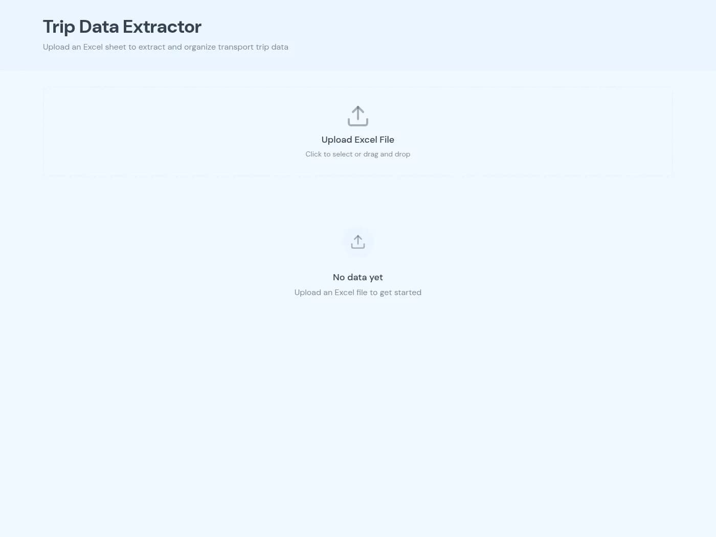 Trip Data Extractor