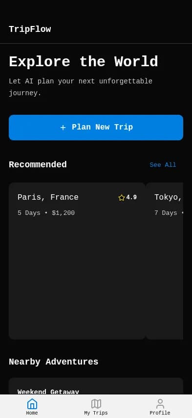 TripFlow AI Travel Planner