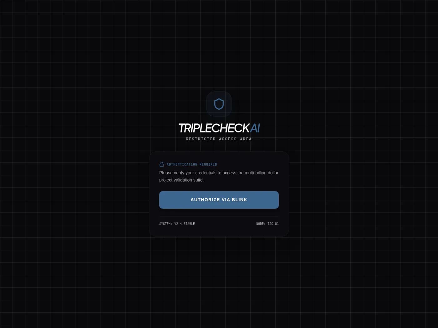 TripleCheck AI Validator