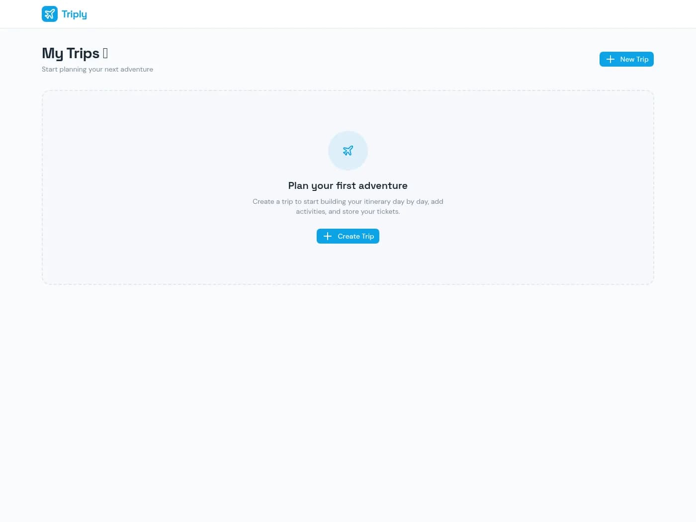 Triply Itinerary Planner