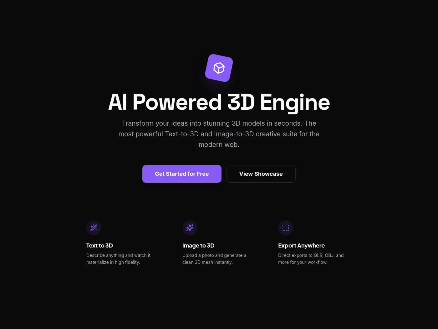 Tripo3D Clone