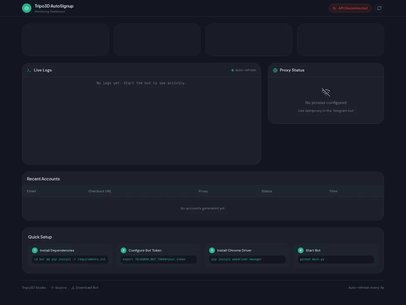 Tripo3D AutoSignup Bot
