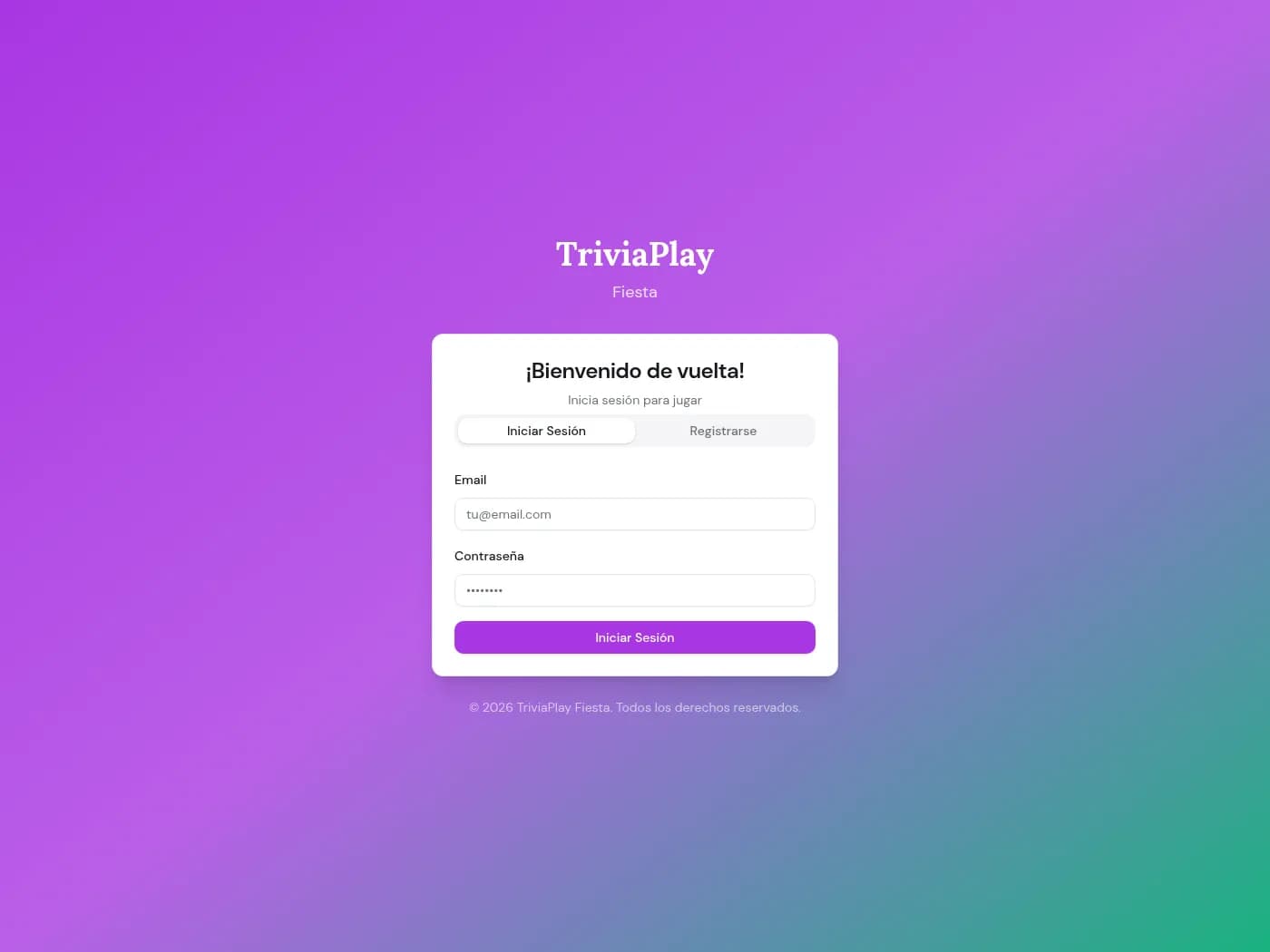 TriviaPlay Fiesta