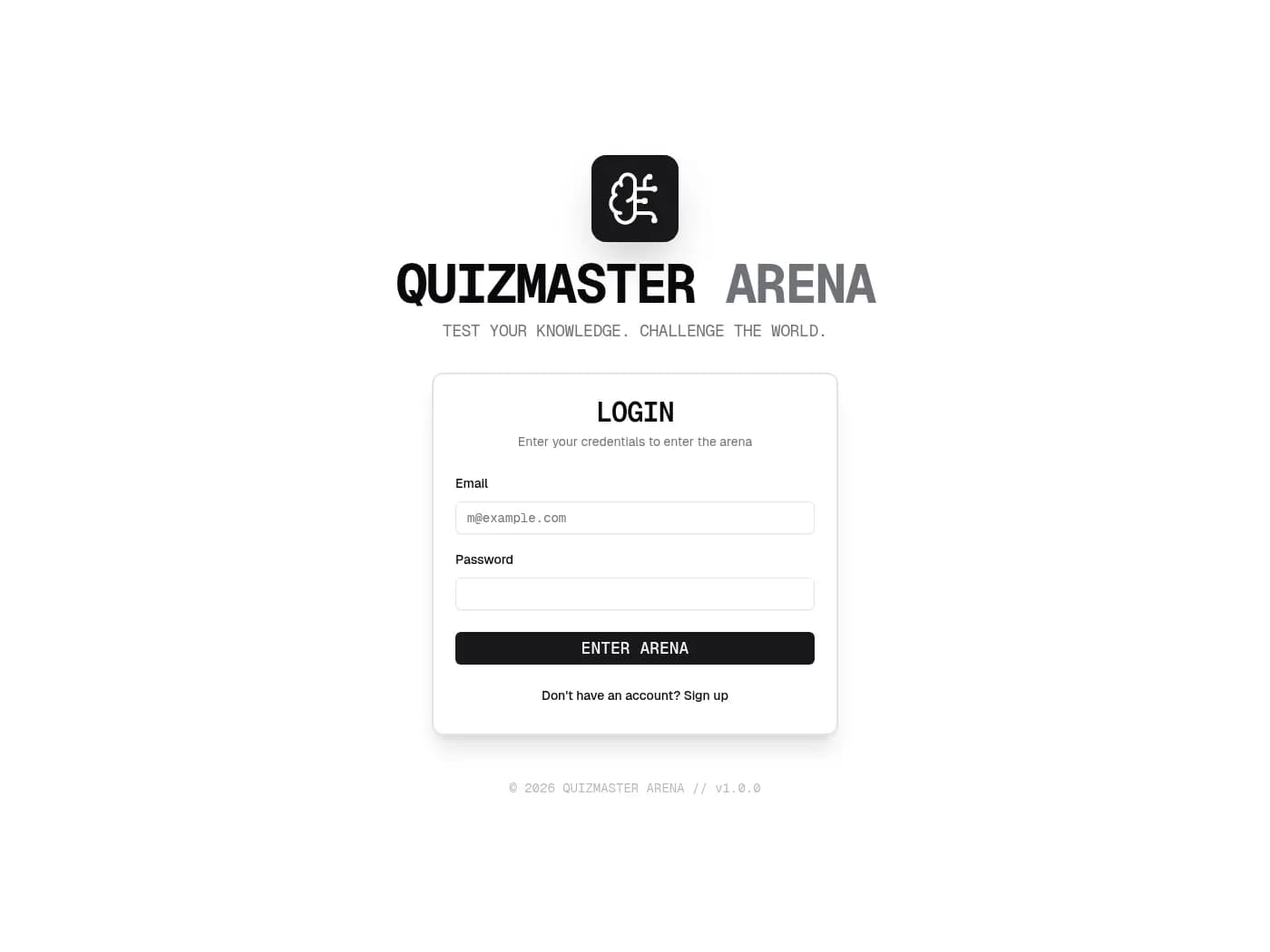 QuizMaster Arena
