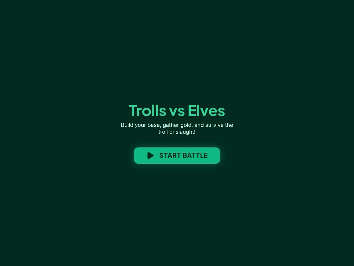 Trolls vs Elves Game
