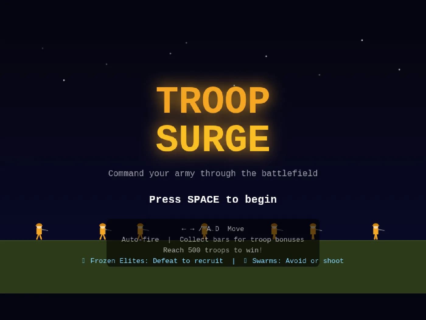 Troop Surge Mini-Game