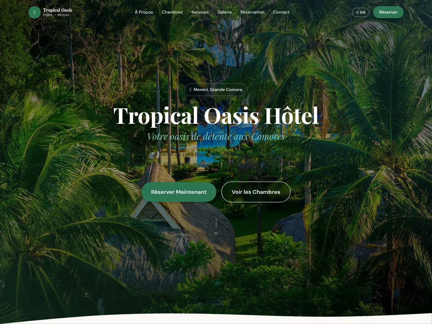 Tropical Oasis Hotel Site