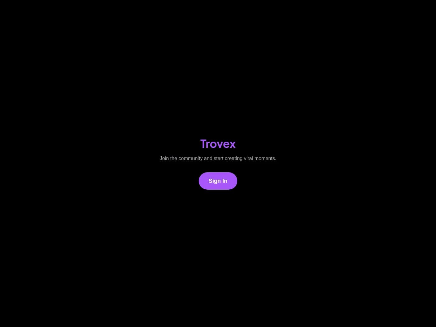 Trovex Media App