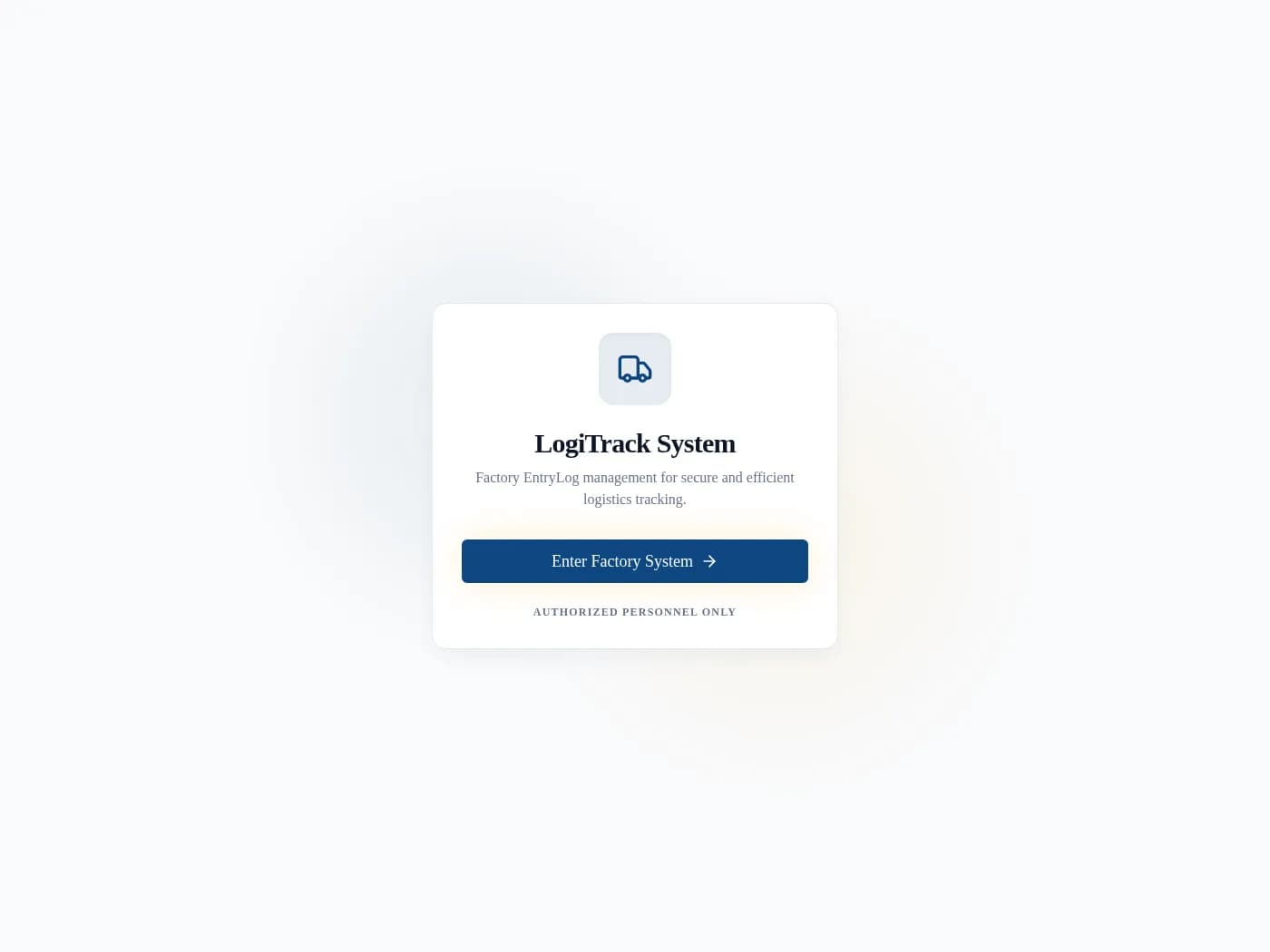 Truck EntryLog System