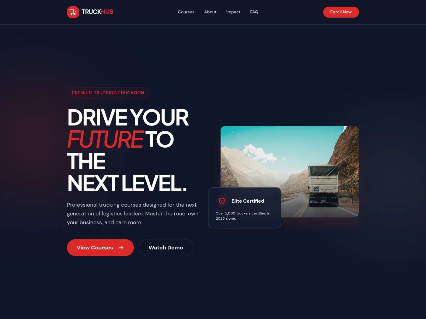 Trucking Course Hub