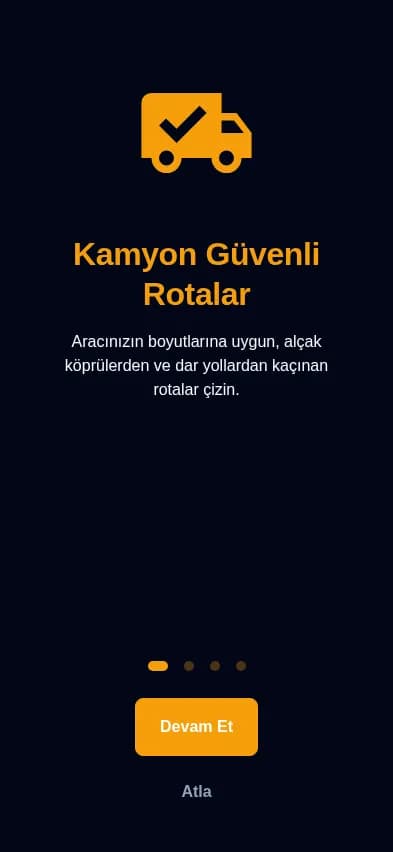 TruckNav Fleet UI
