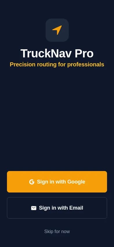 TruckNav Pro