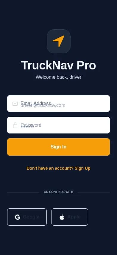 TruckNav Pro