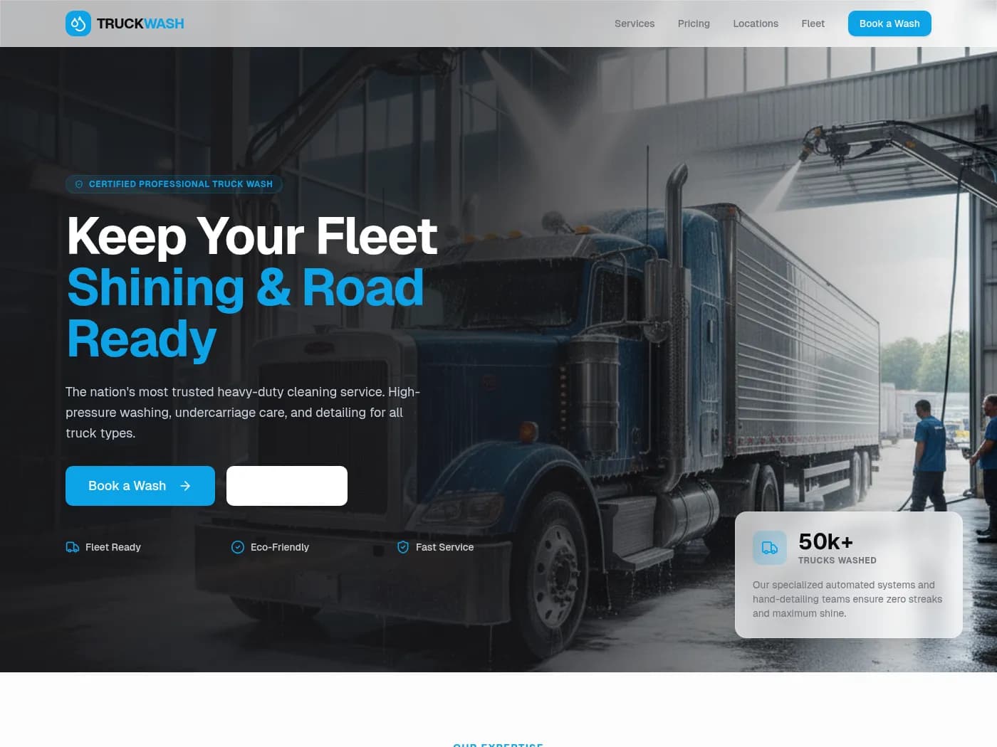 TruckWash Web Portal