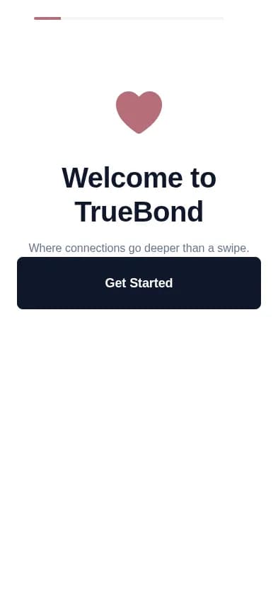 TrueBond Dating App