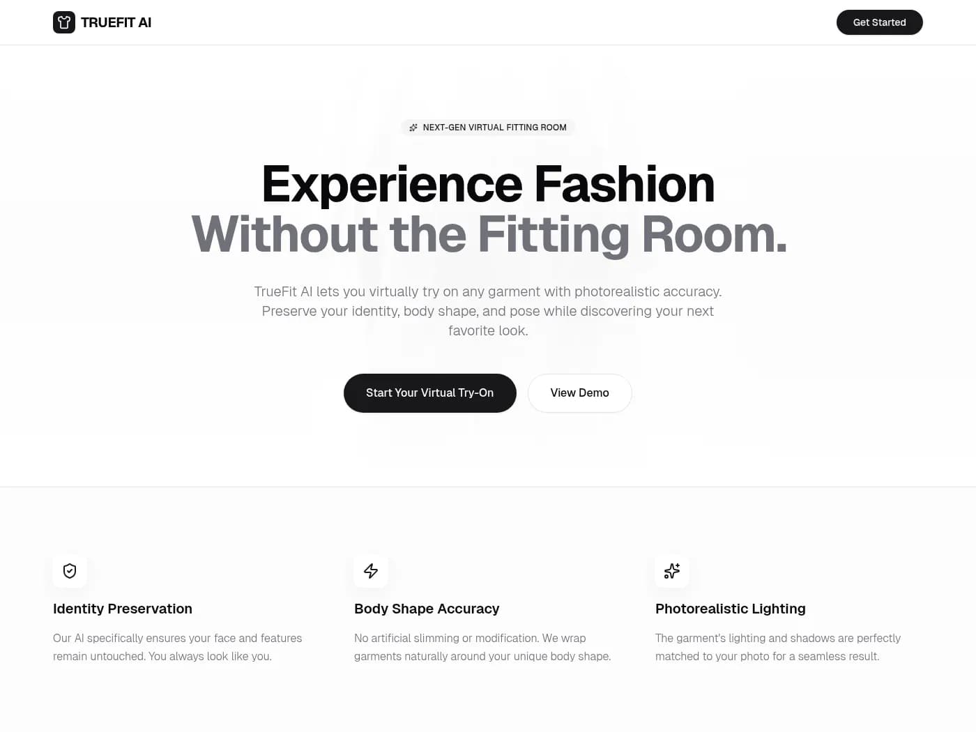 TrueFit AI Try-On