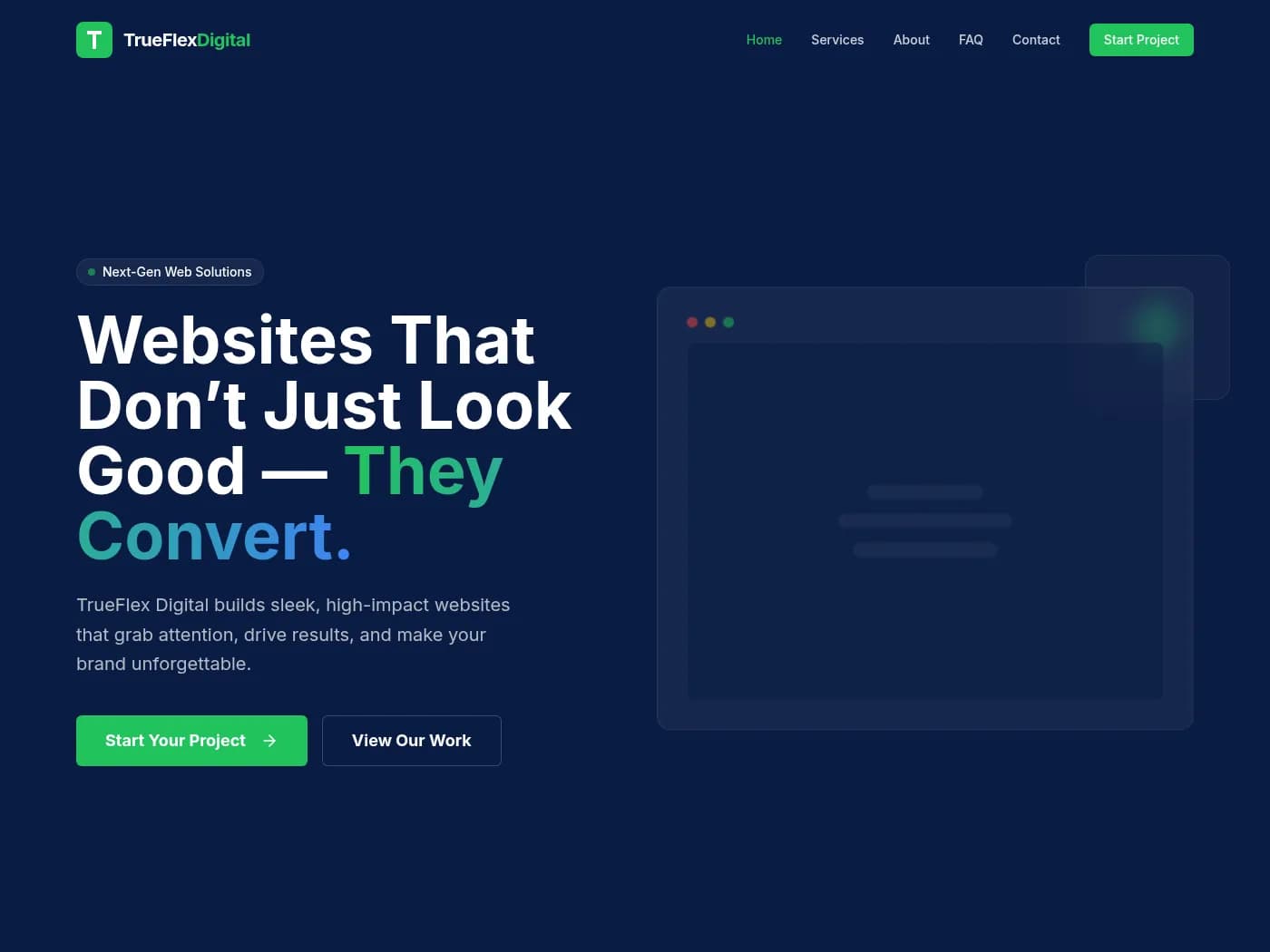 TrueFlex Digital Web