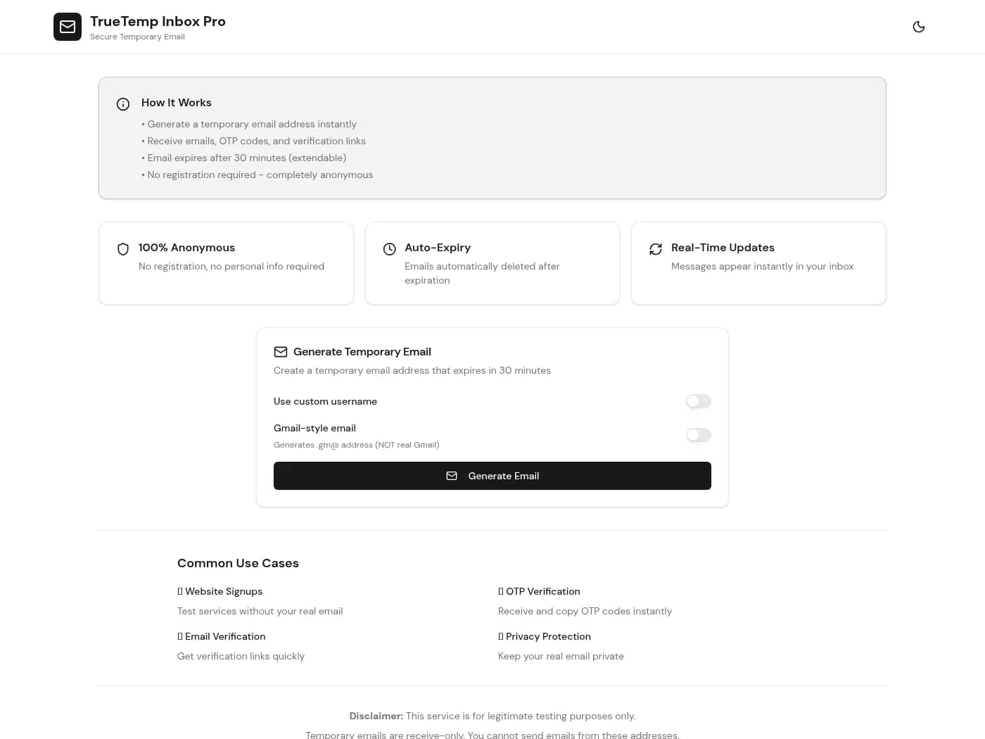 TrueTemp Inbox Pro