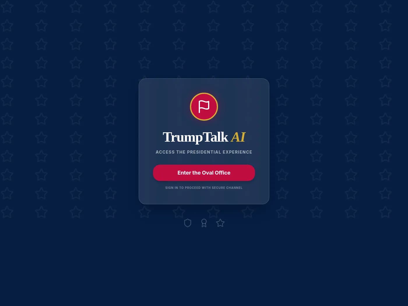 TrumpTalk AI Chatbot