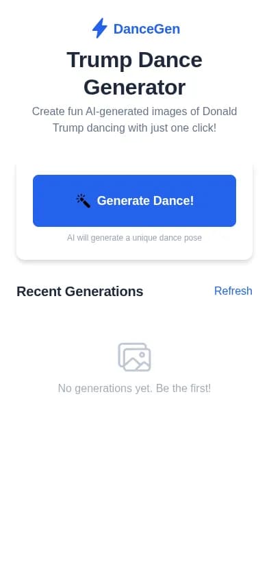 Dancing Trump Generator