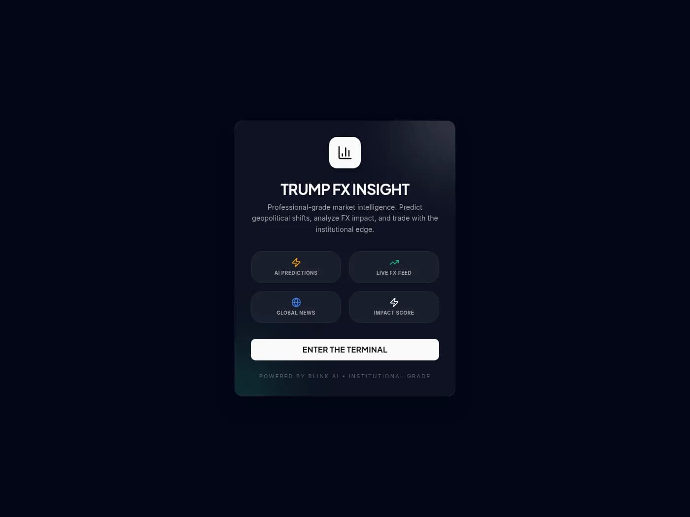 Trump FX Insight App
