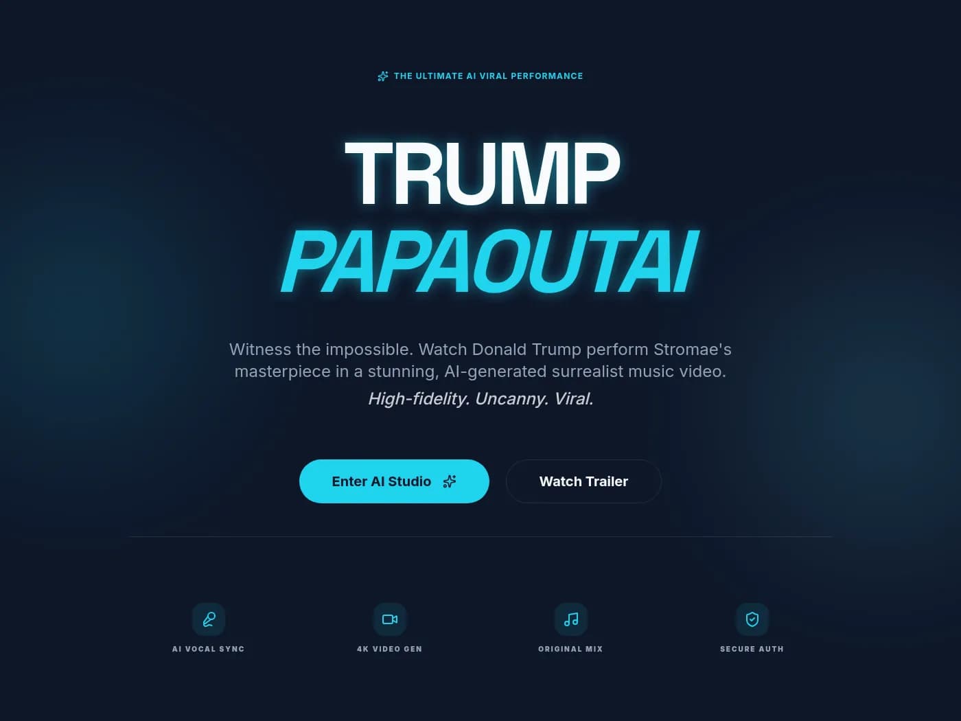 Trump Sings Stromae