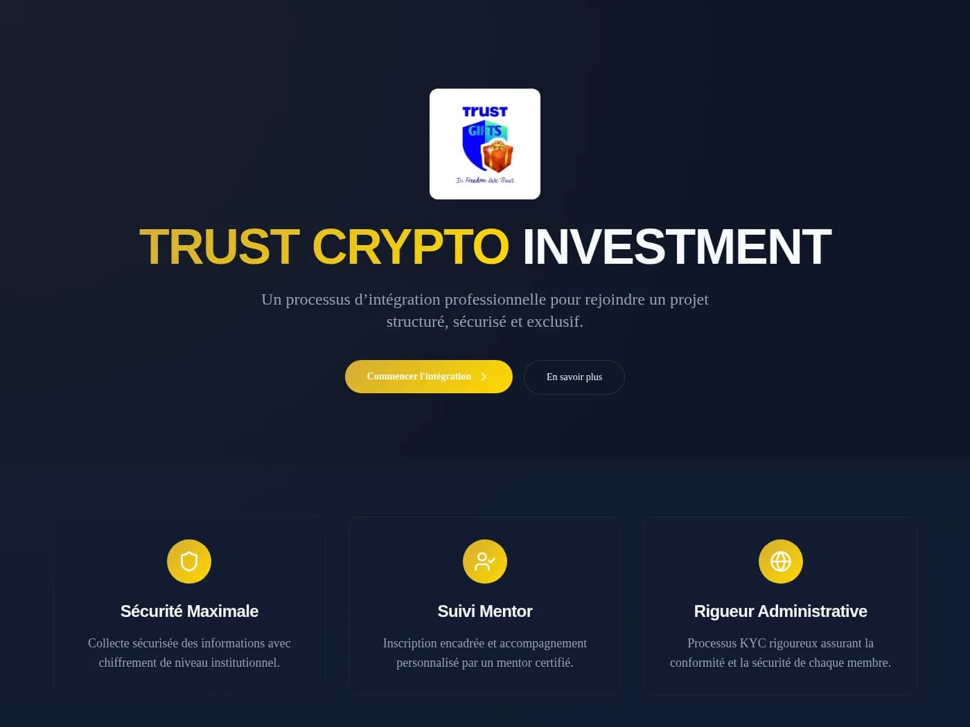 Trust Crypto Integration