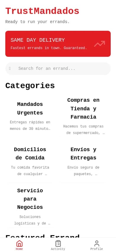 TrustMandados App