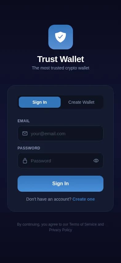 Trust Wallet Clone