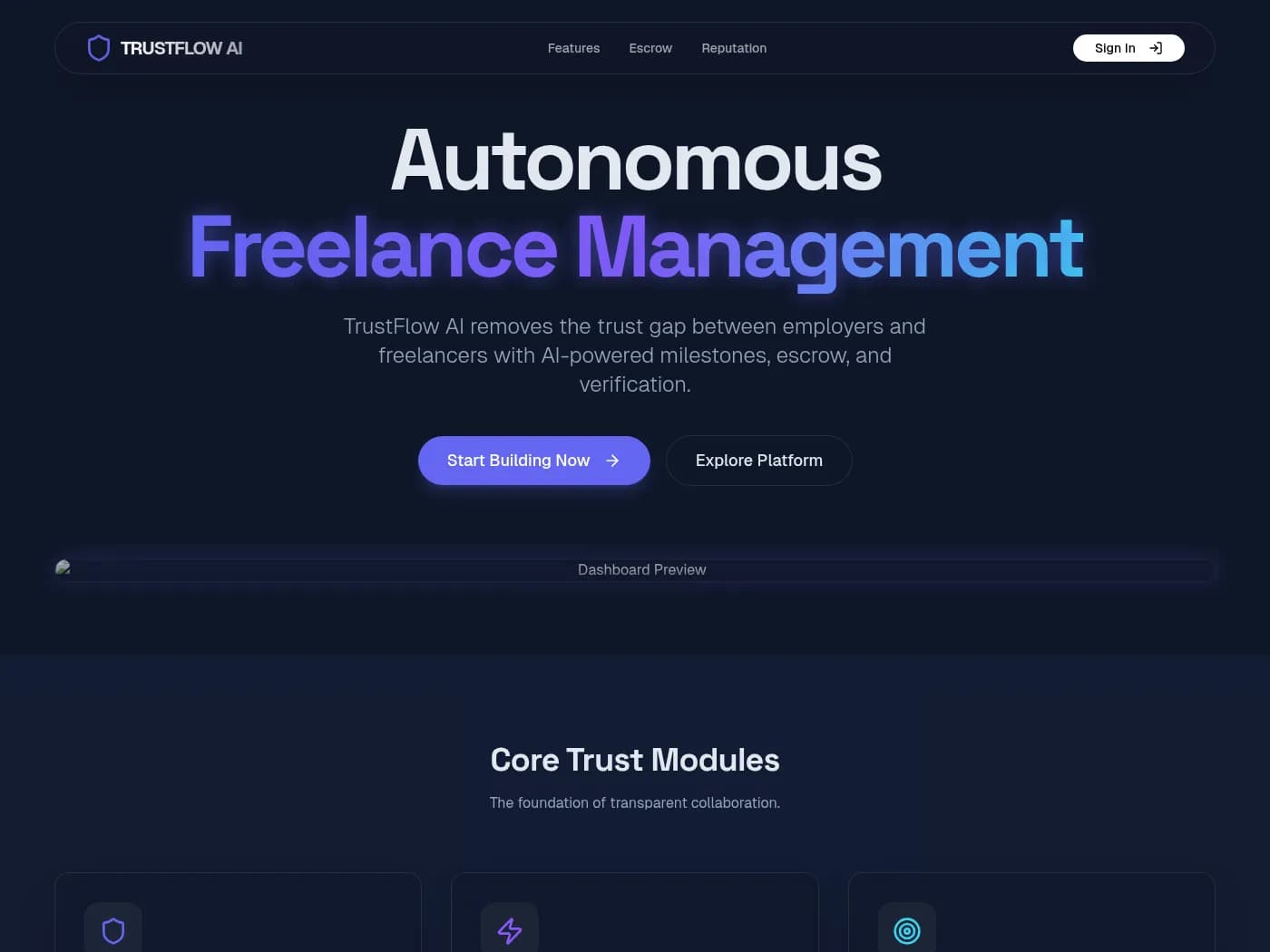 TrustFlow AI Platform