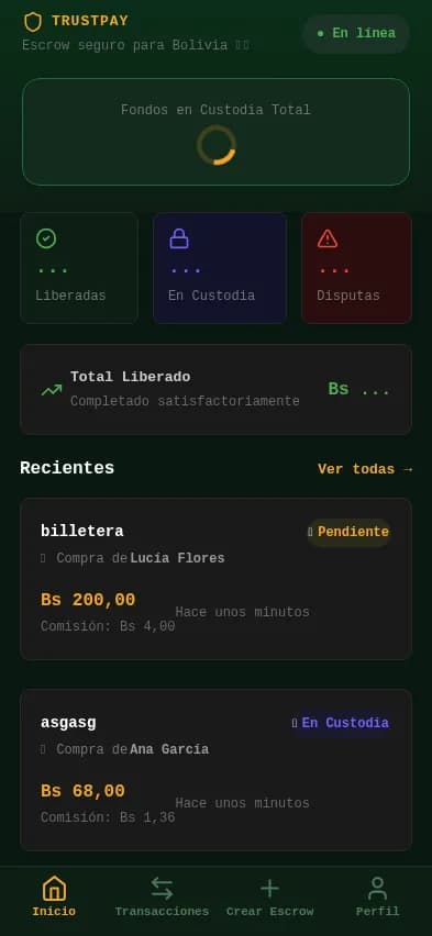 TrustPay Escrow App