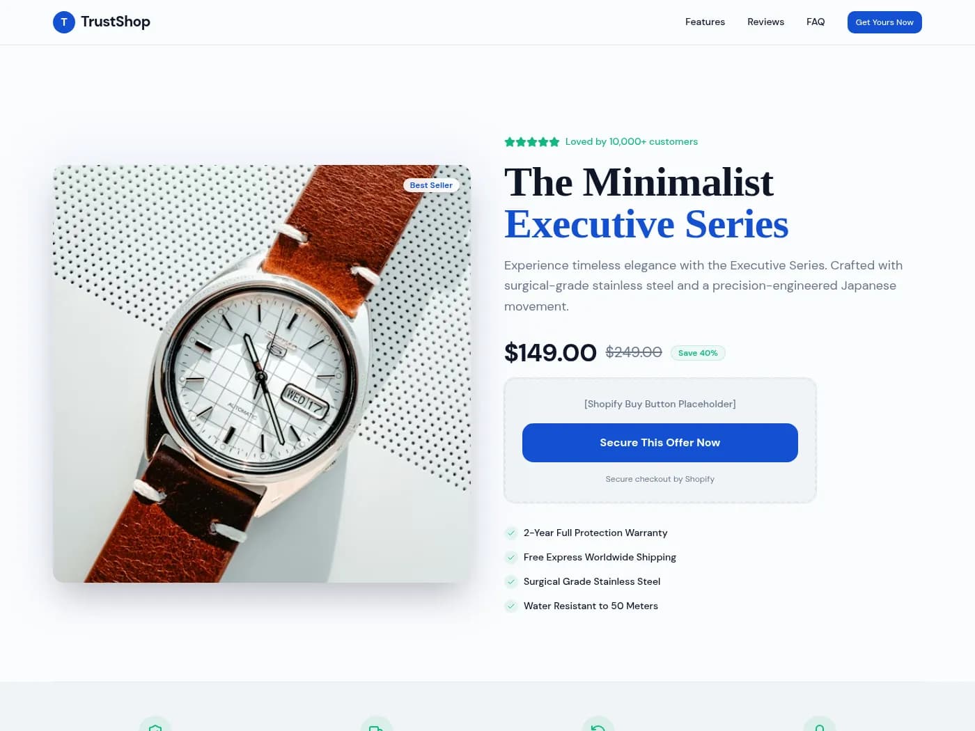 TrustShop Product Page