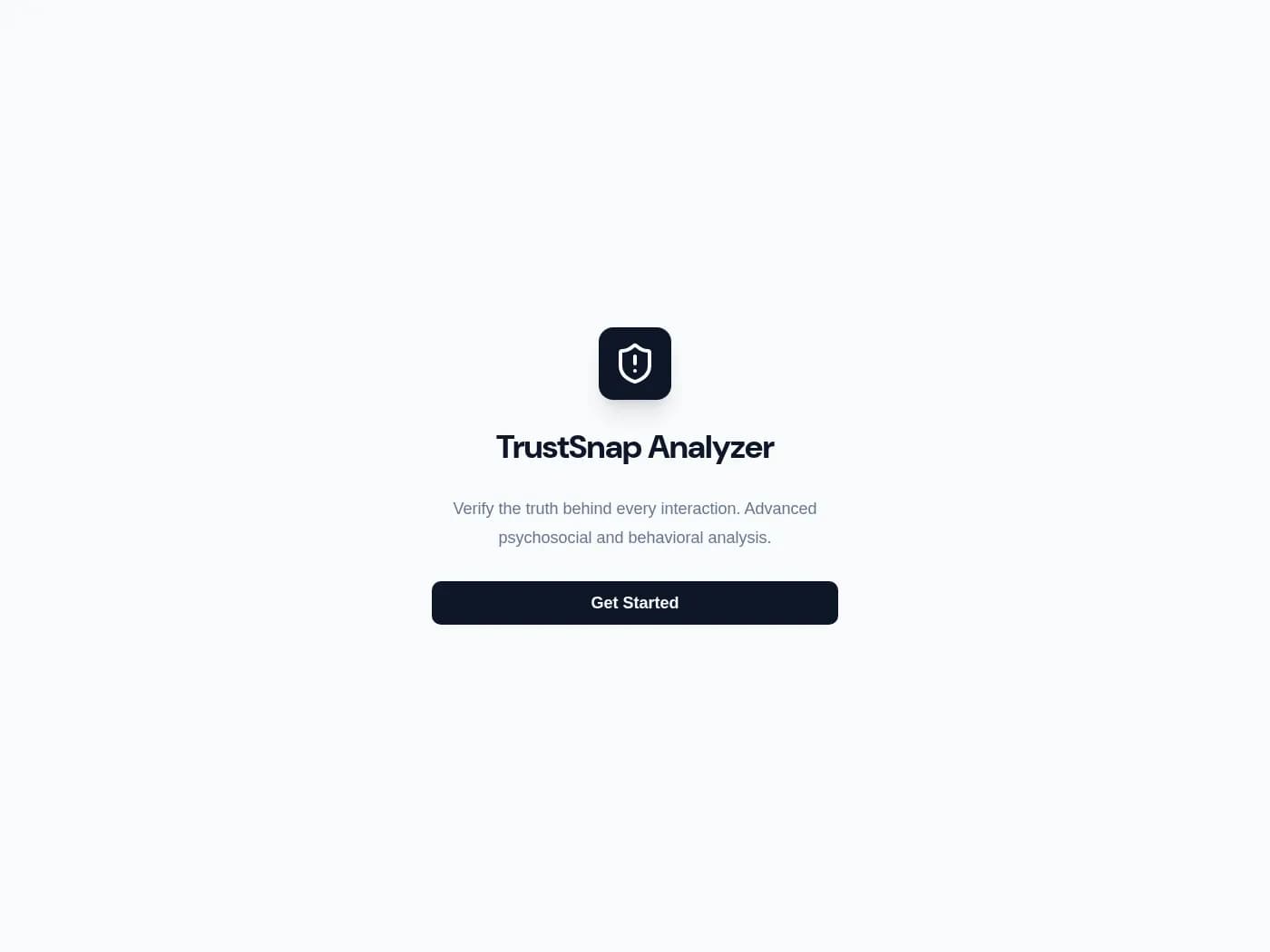 TrustSnap Analyzer