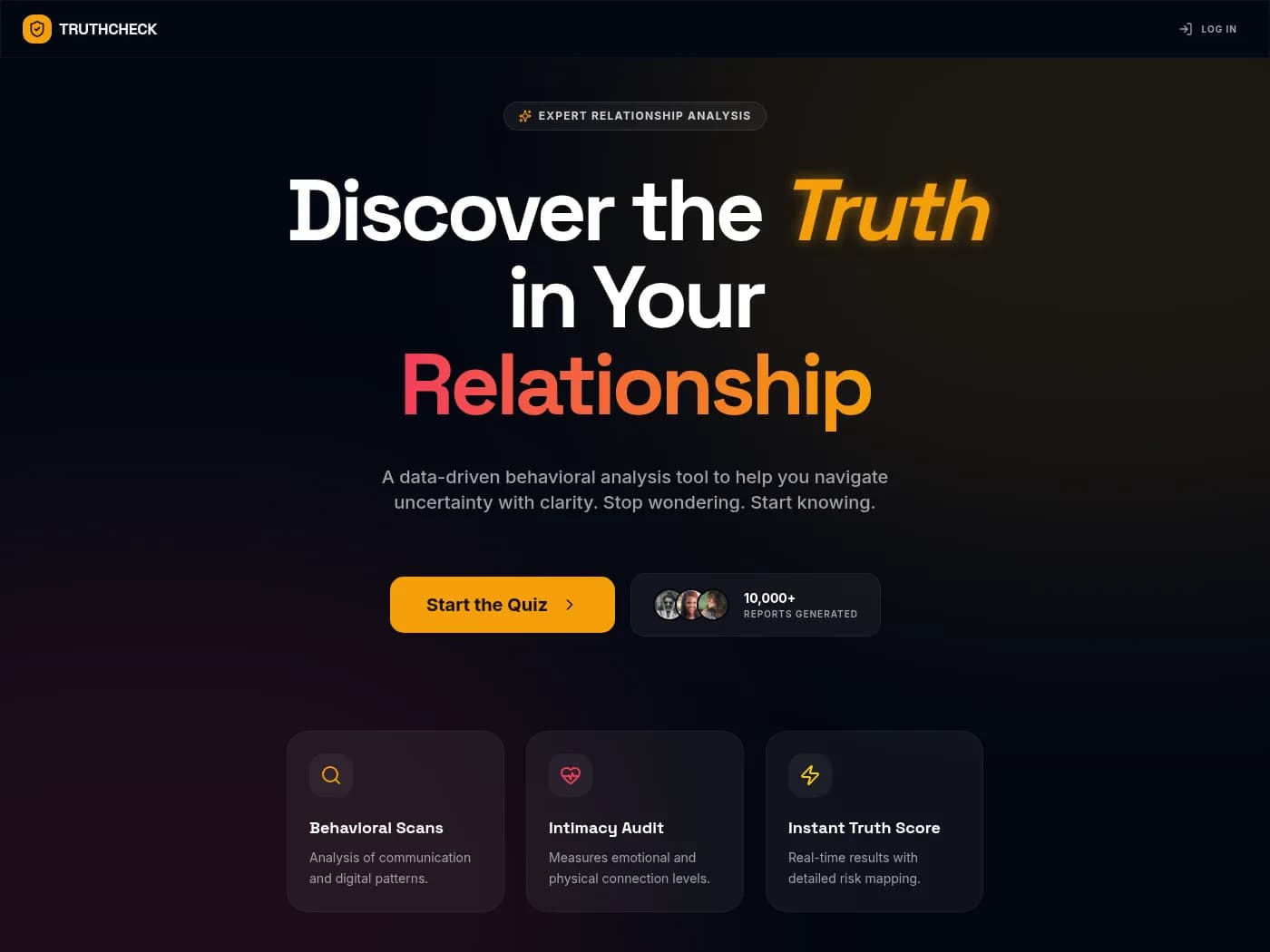 TruthCheck Relationship Analyzer
