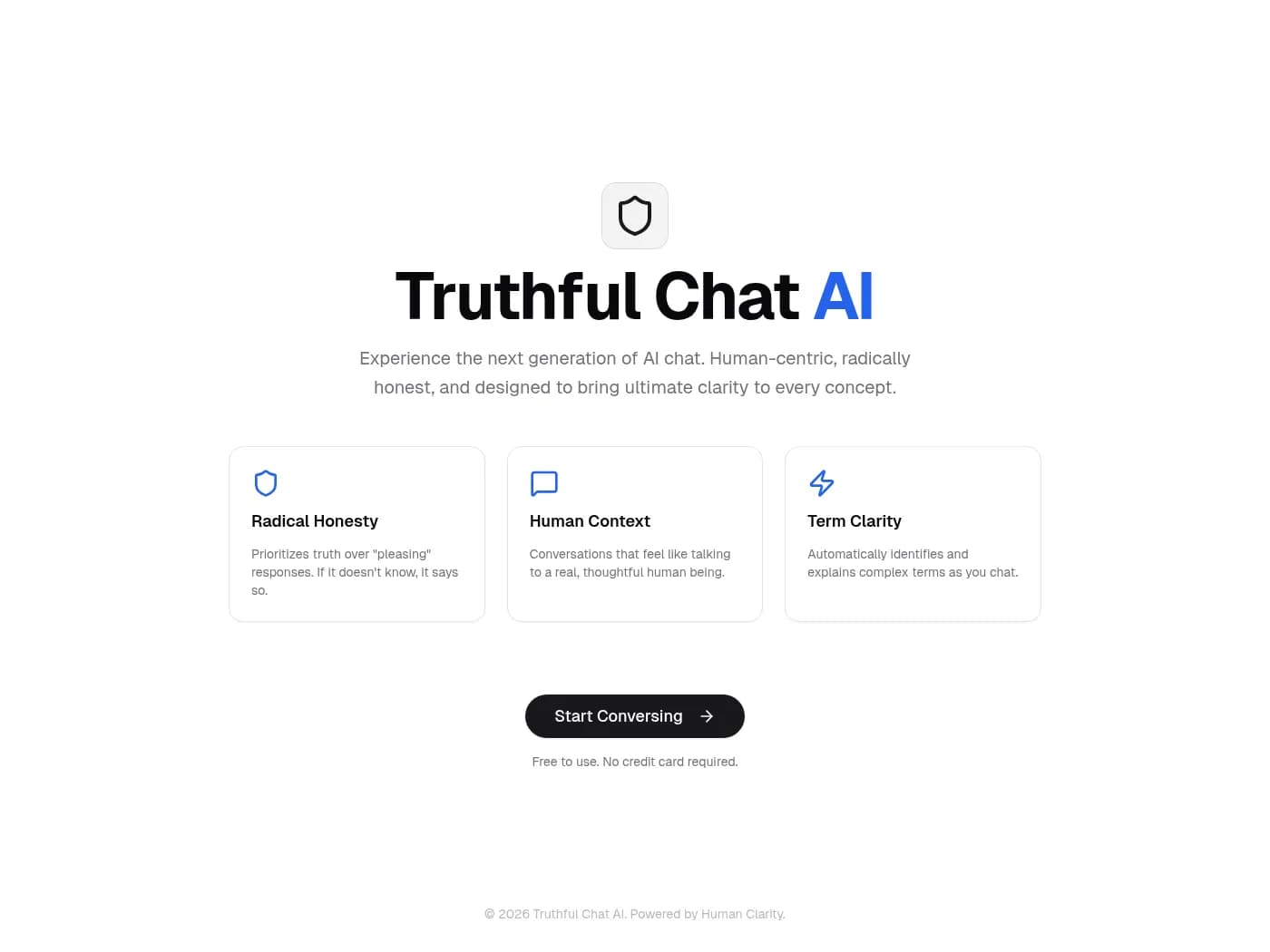 Truthful Chat AI