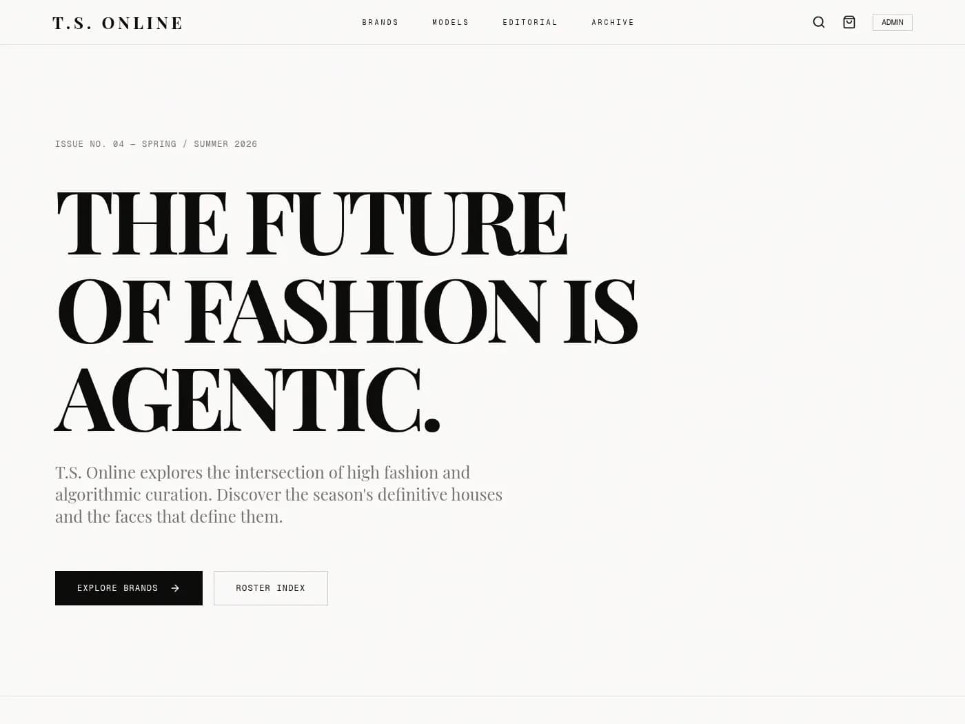 TS Online Fashion CMS