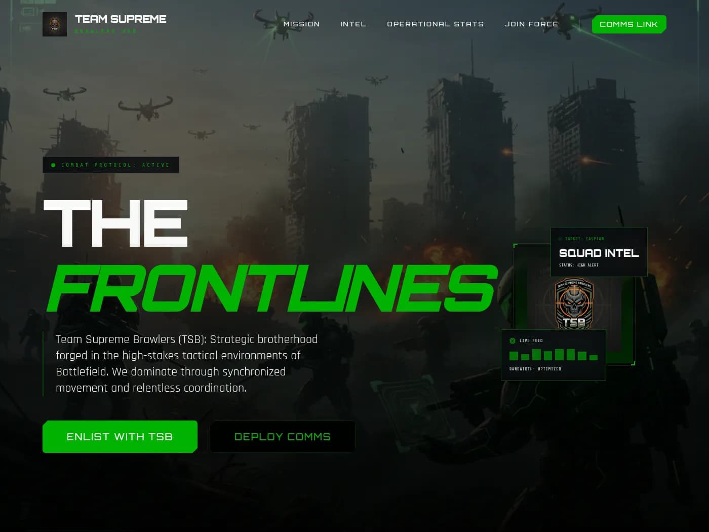 TSB Interactive Clan Hub