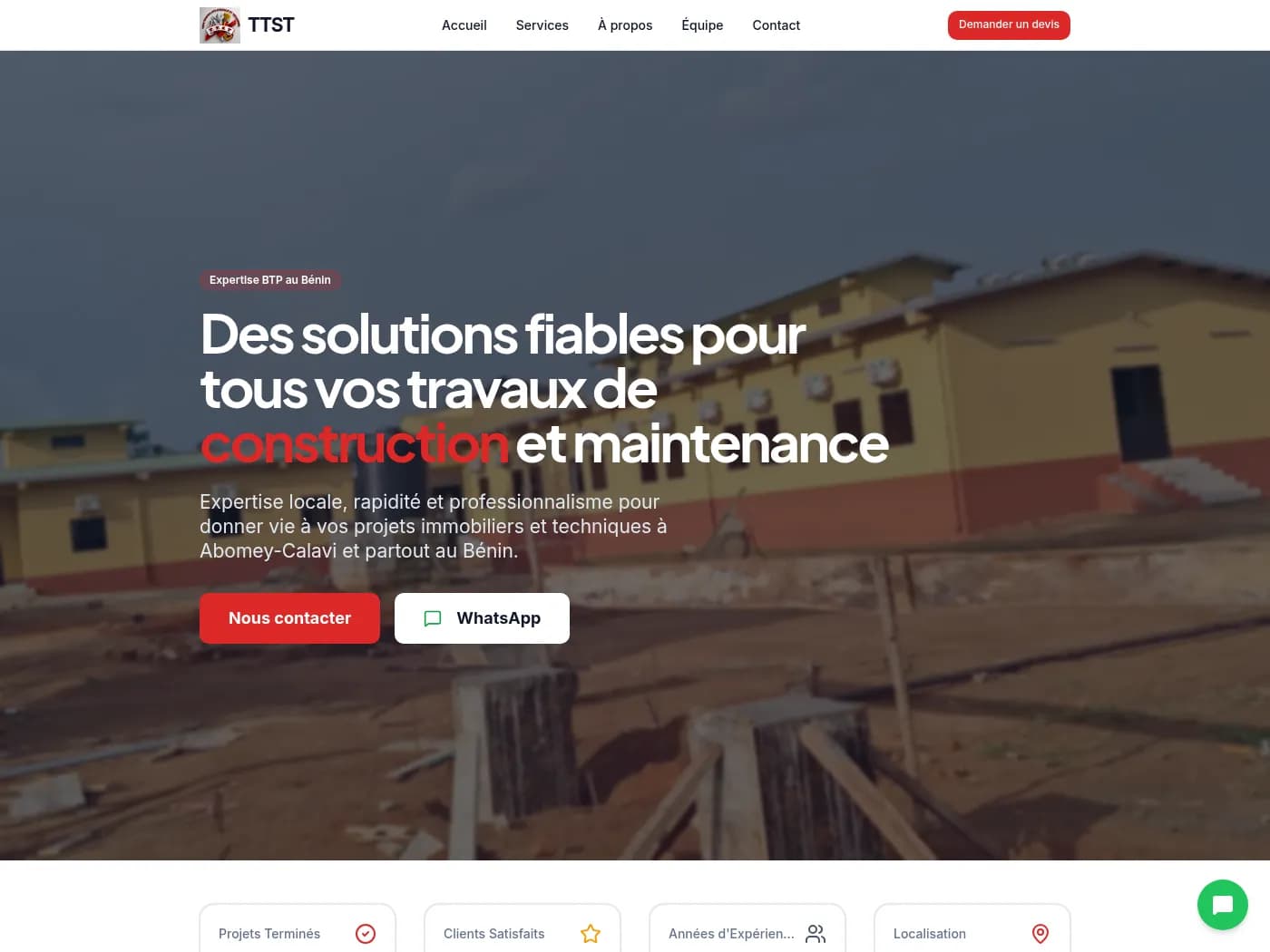 TTST Construction Web Pro