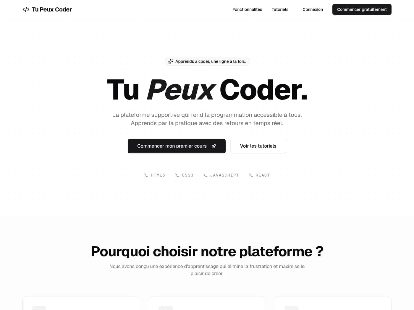 Tu Peut Coder