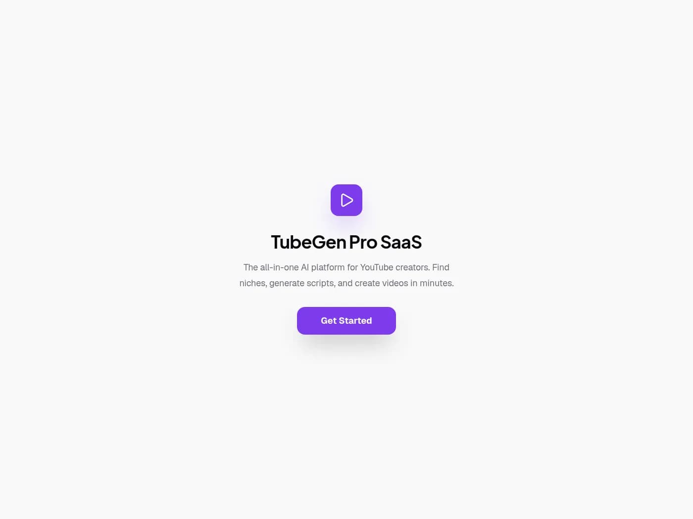 TubeGen Pro SaaS