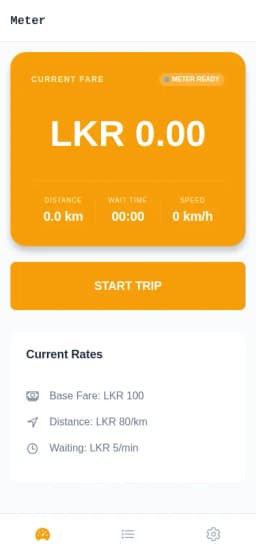 Tuk-Tuk Meter App