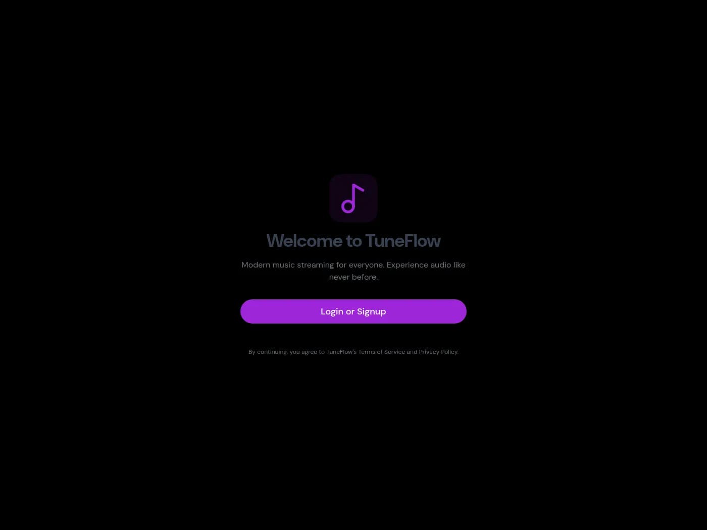 TuneFlow Music Streaming