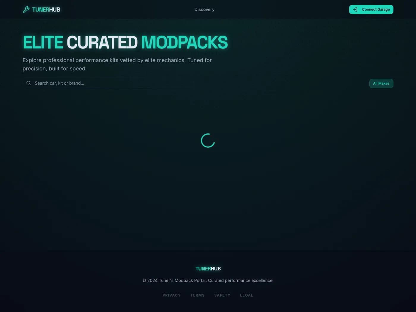 Tuner's Modpack Portal