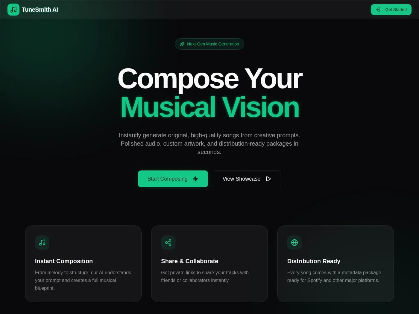 TuneSmith AI
