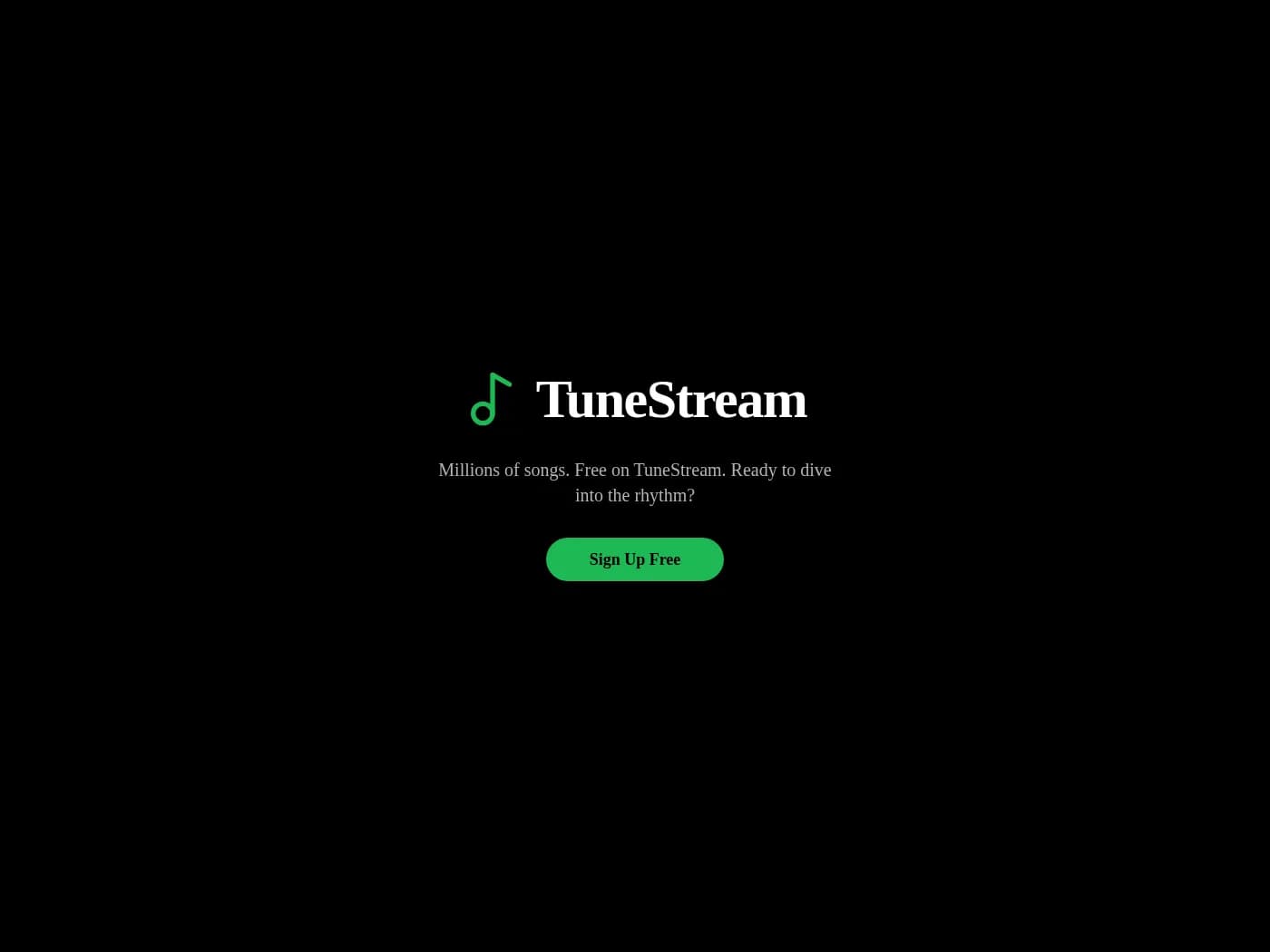 TuneStream Web App