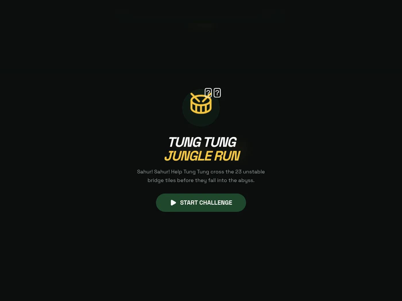 Tung Tung Jungle Run