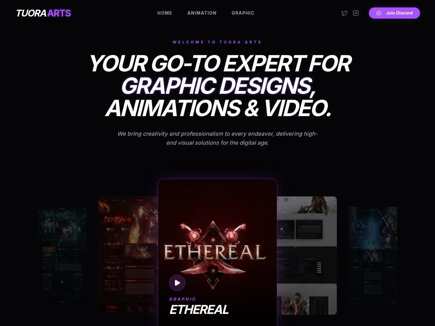 Tuora Arts Site Clone