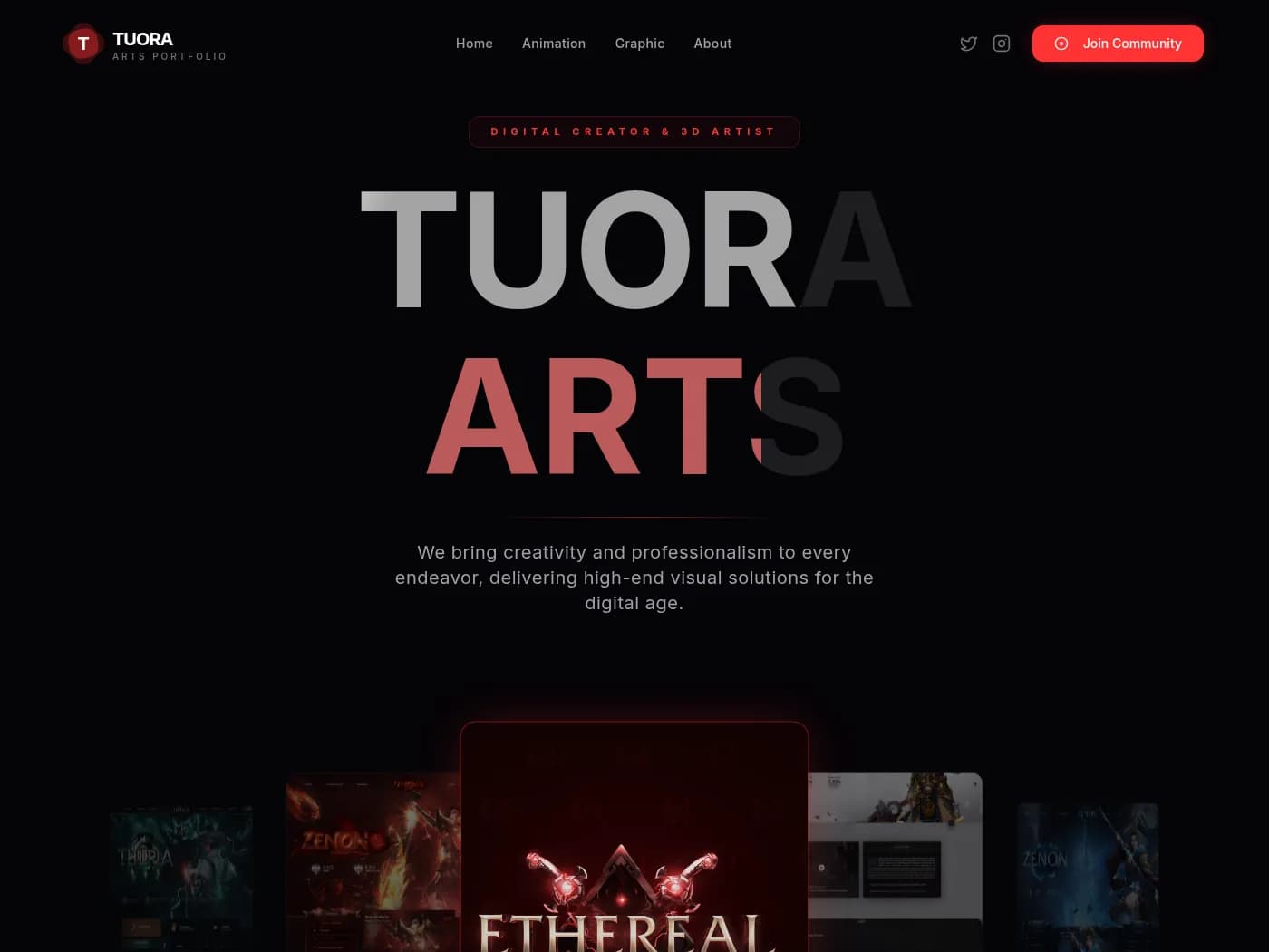 Tuora Arts Portfolio