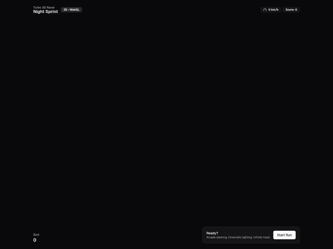 Turbo 3D Racer