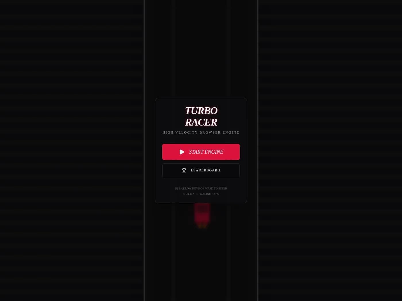 Turbo Racer Game